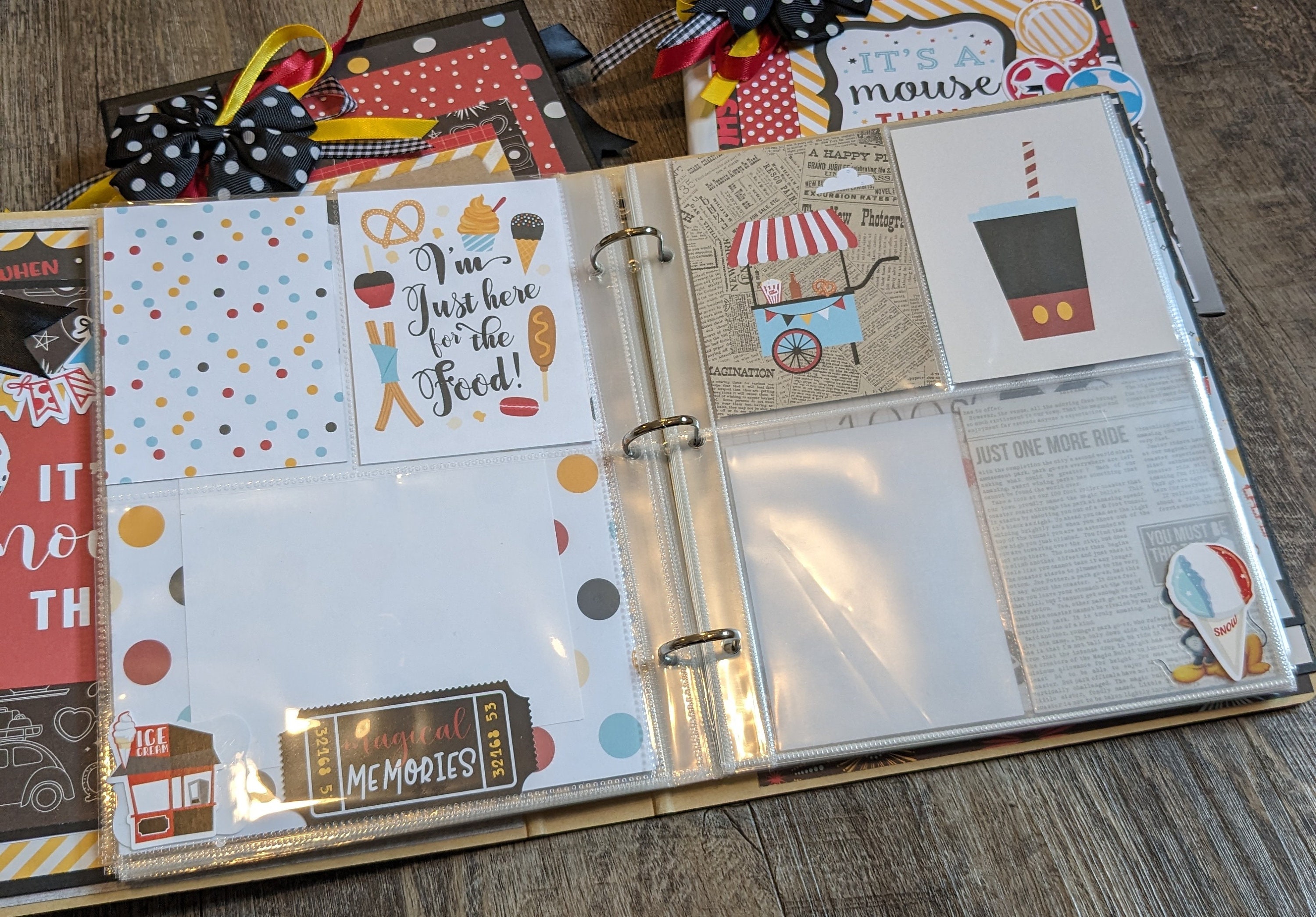 Disney Premade Scrapbook Binder Album - Etsy