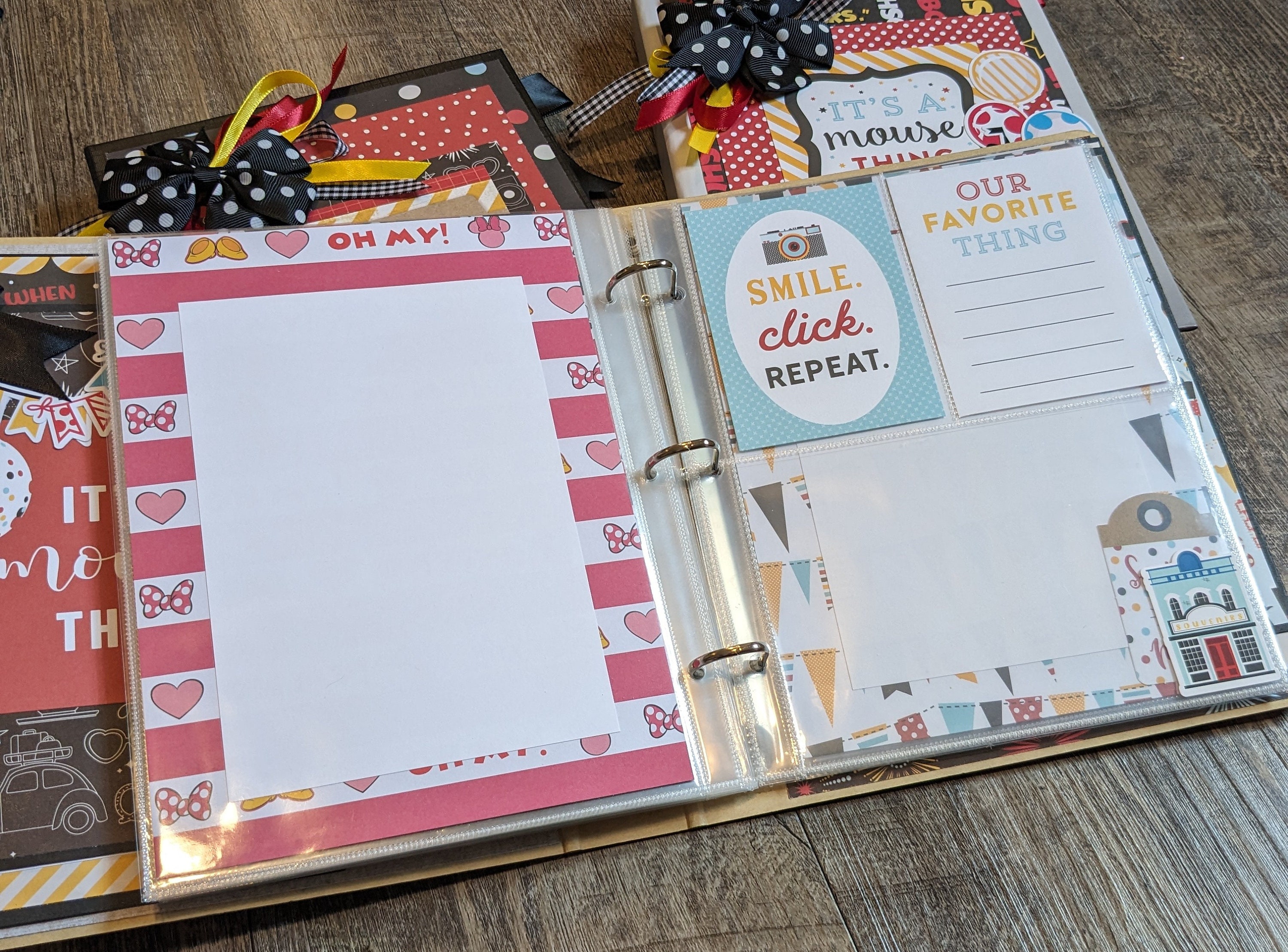 Disney Premade Scrapbook Binder Album - Etsy