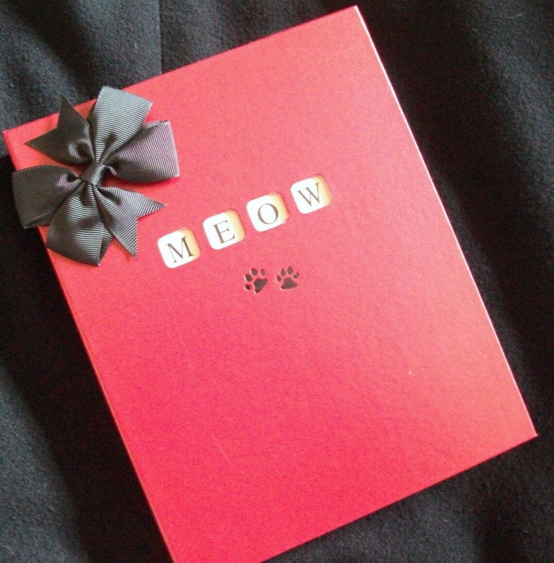 All About Cat Premade Scrapbook Album Journal Album - Etsy