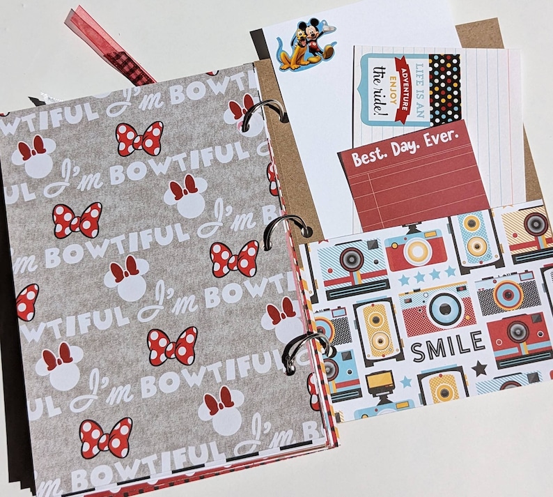 Disney Vacation Premade Junk Journal - Etsy