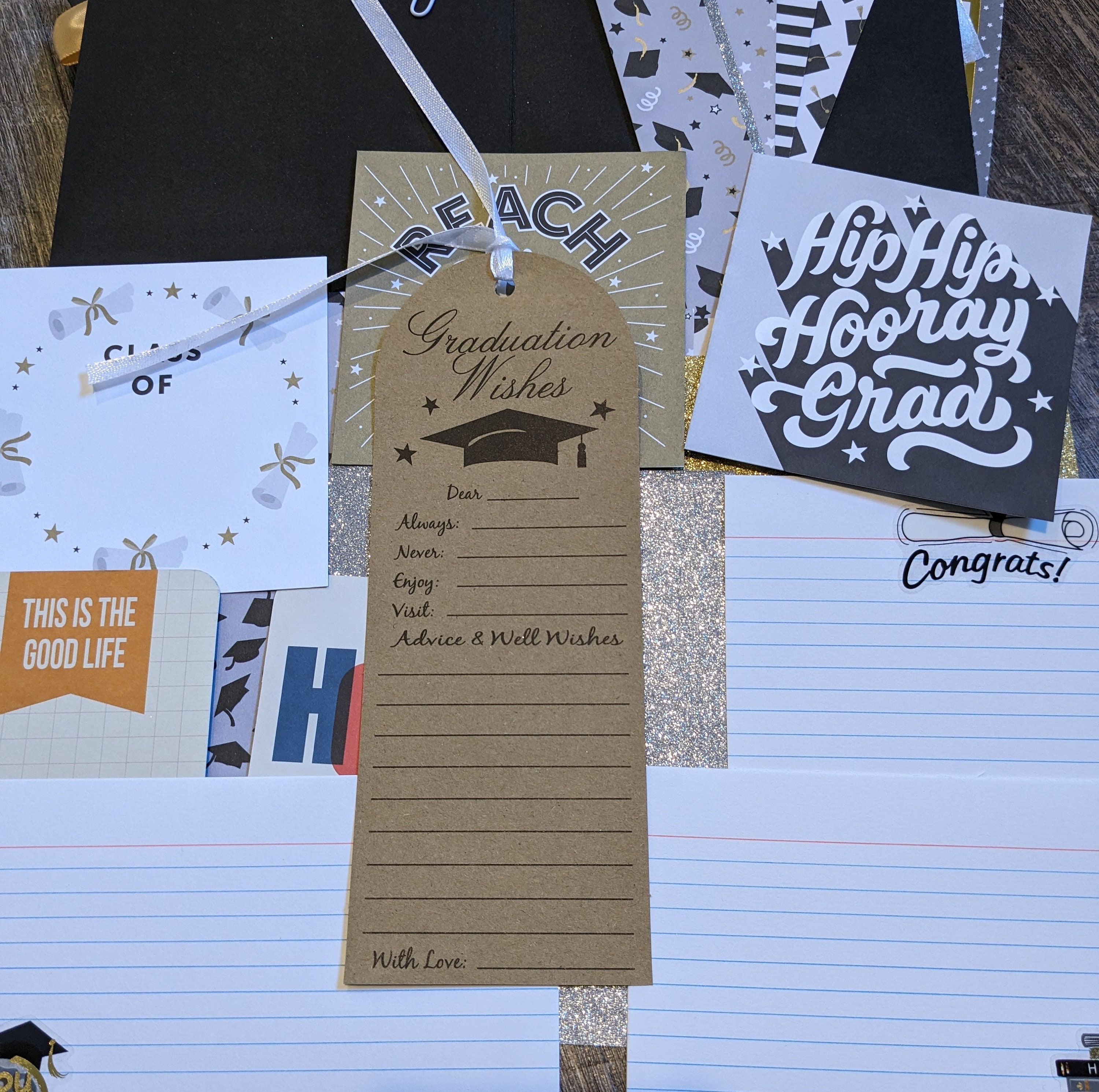 Graduation Scrapbook Junk Journal Kit - Etsy