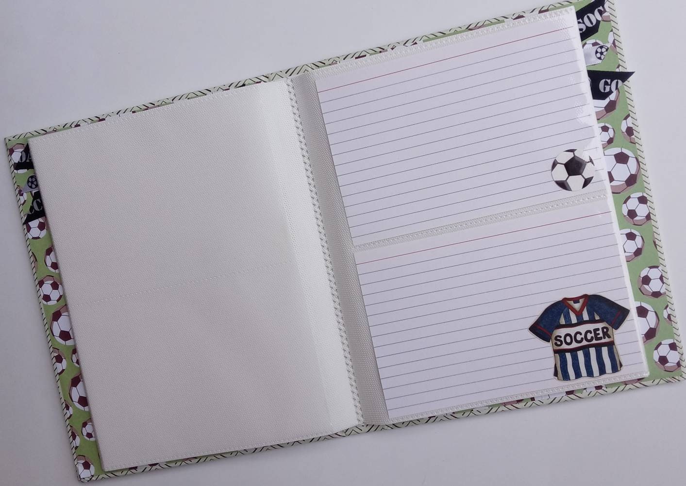 Personalized Soccer Premade Scrapbook Photo Album - Etsy