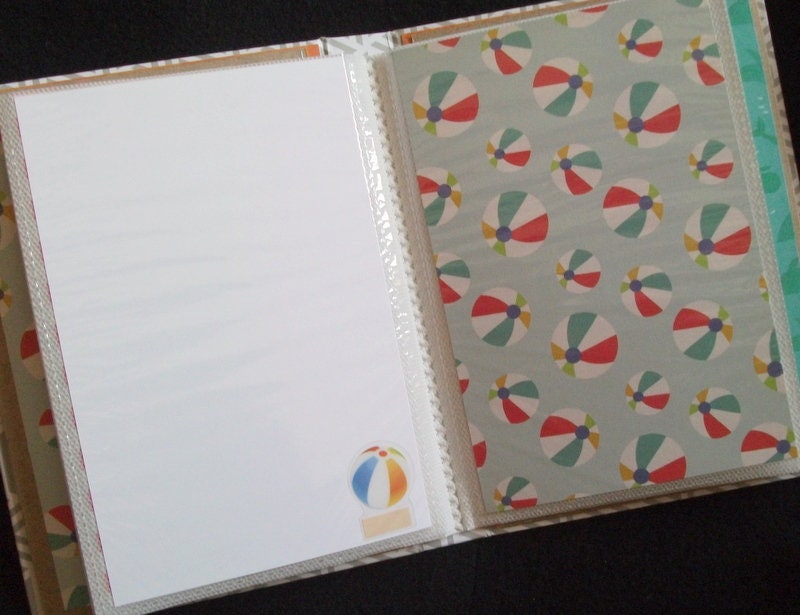 Personalized Beach 4x6 Premade Scrapbook Album | Etsy
