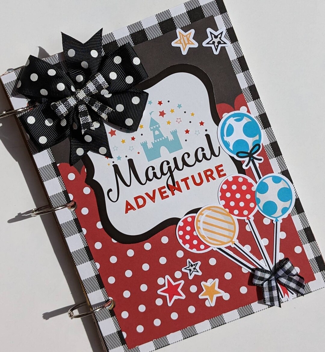 Disney Vacation Premade Junk Journal - Etsy