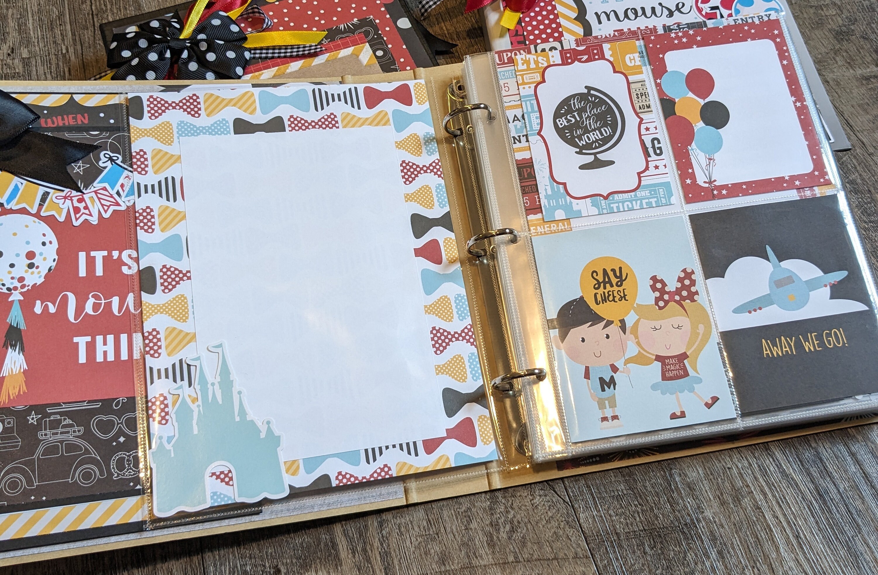 Disney Premade Scrapbook Binder Album - Etsy