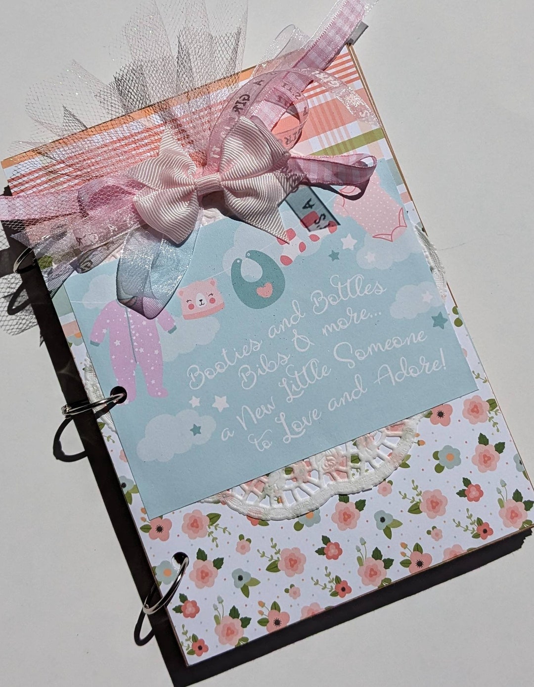 Welcome Baby Girl Premade Baby Boon, Journal, Baby's First Year ...