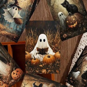 Set of 10 4x6 Halloween Spooky Prints - Etsy