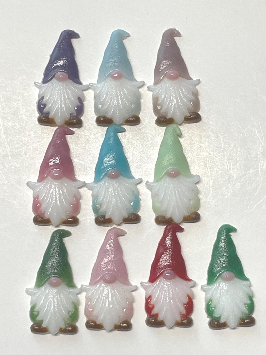 90 COE Gnomes Freeze and Fuse Handmade Glass Decoration Craft Art ...