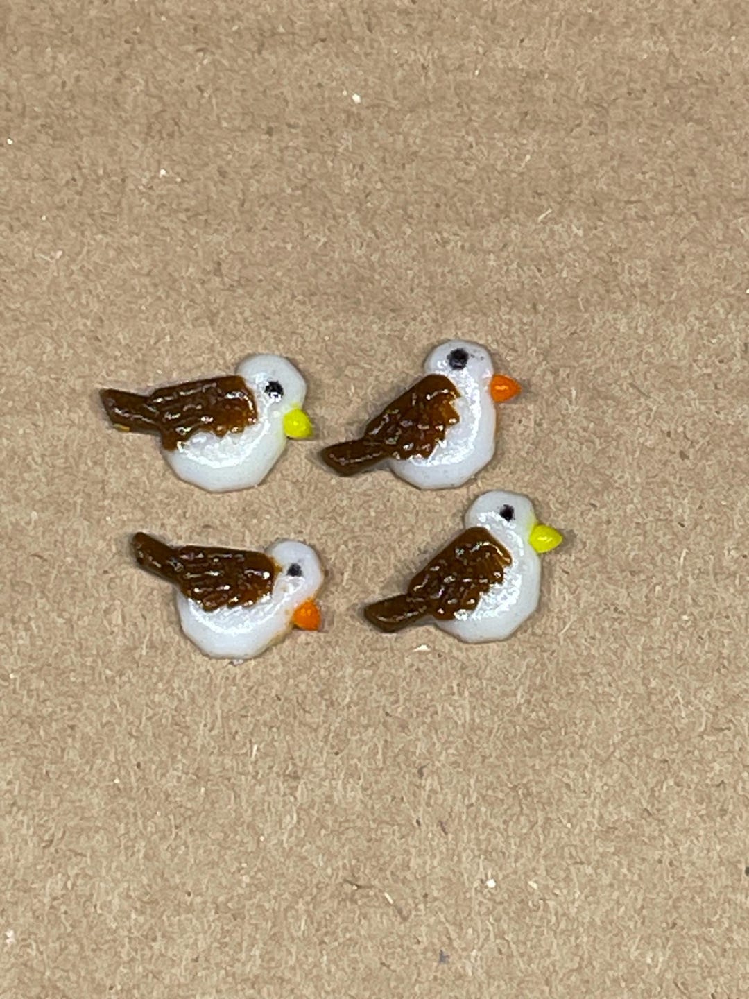 90 COE Handmade Freeze and Fuse Glass Bird Embellishments: 90 COE ...
