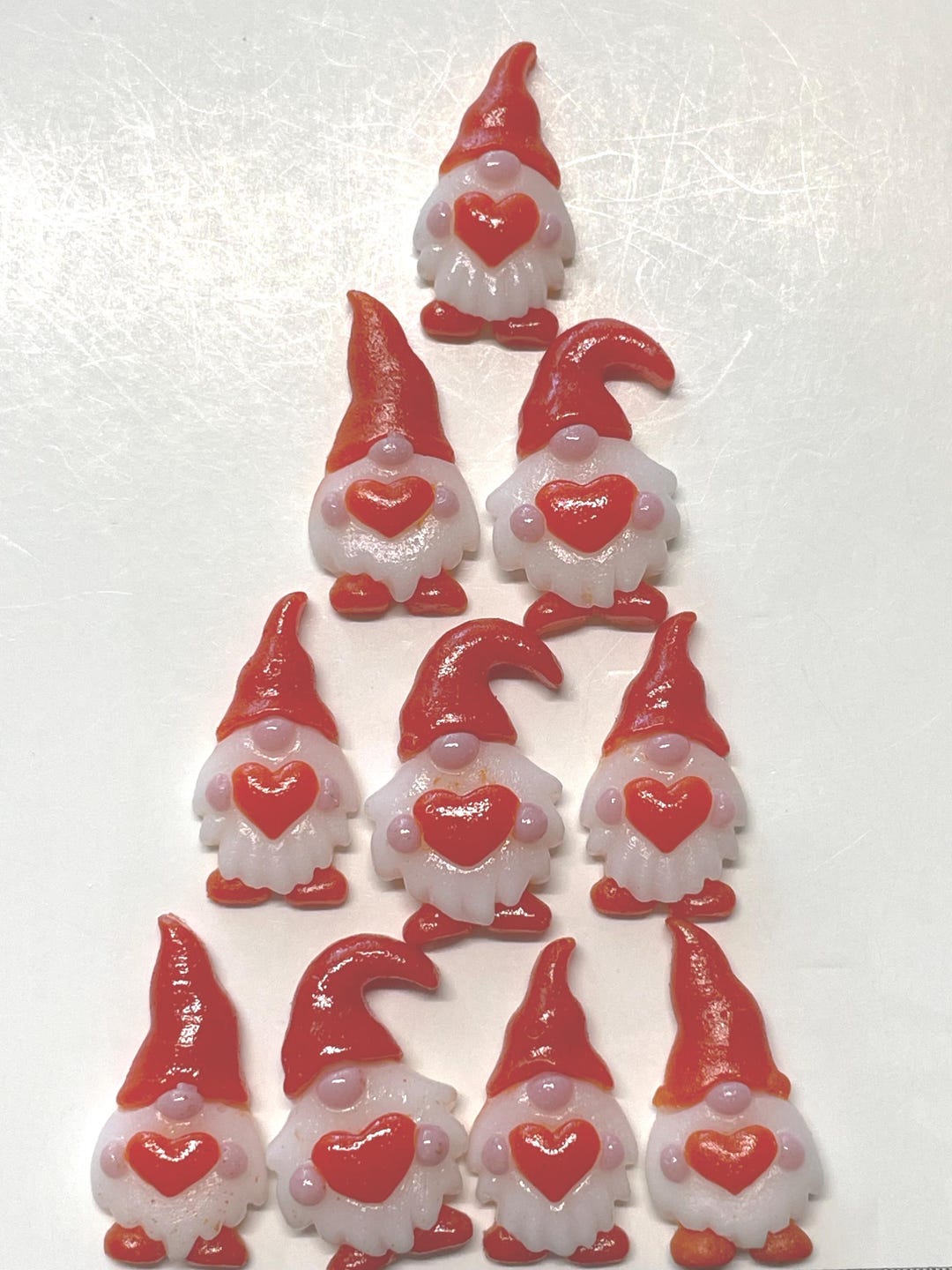 90 COE Freeze and Fuse Glass Embellishment Valentine Gnomes: 90 COE ...