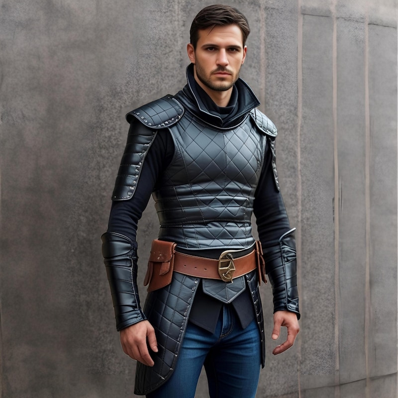 Leather Armor Men - Etsy
