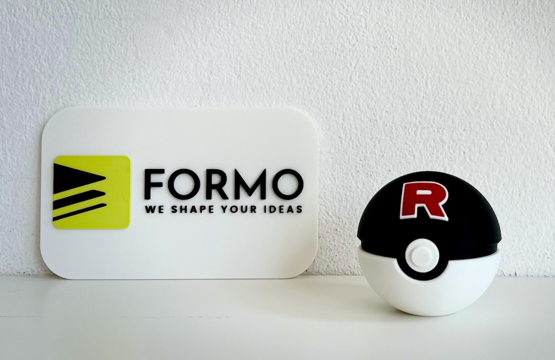 Team Rocket 3D Pokeball Figurine – Height 10 Cm – Pokémon Fan Art ...