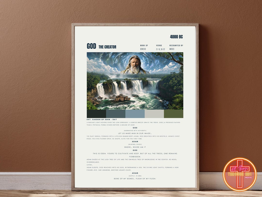 Christian Wall Art Bible Verse Poster Scripture Print Home Decor ...