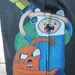 Adventure Time, Custom Jeans, Custom Clothes, Custom Jeans, Hand Drawn ...
