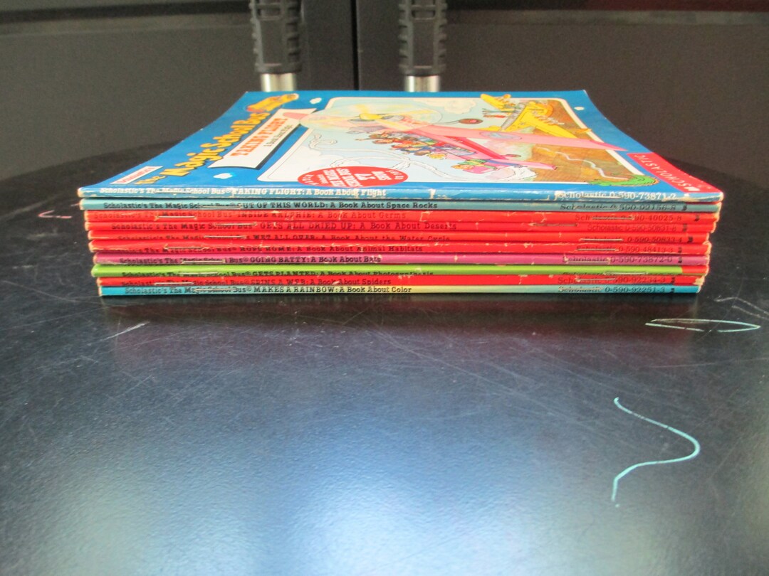The Magic School Bus Kids Books BUNDLE 1997 - Etsy
