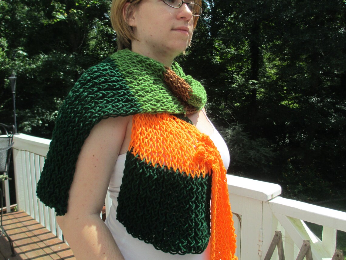 Teenage Mutant Ninja Turtle Scarf Michelangelo Ninja Turtle - Etsy