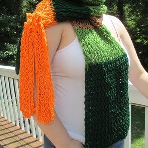 Teenage Mutant Ninja Turtle Scarf Michelangelo Ninja Turtle - Etsy