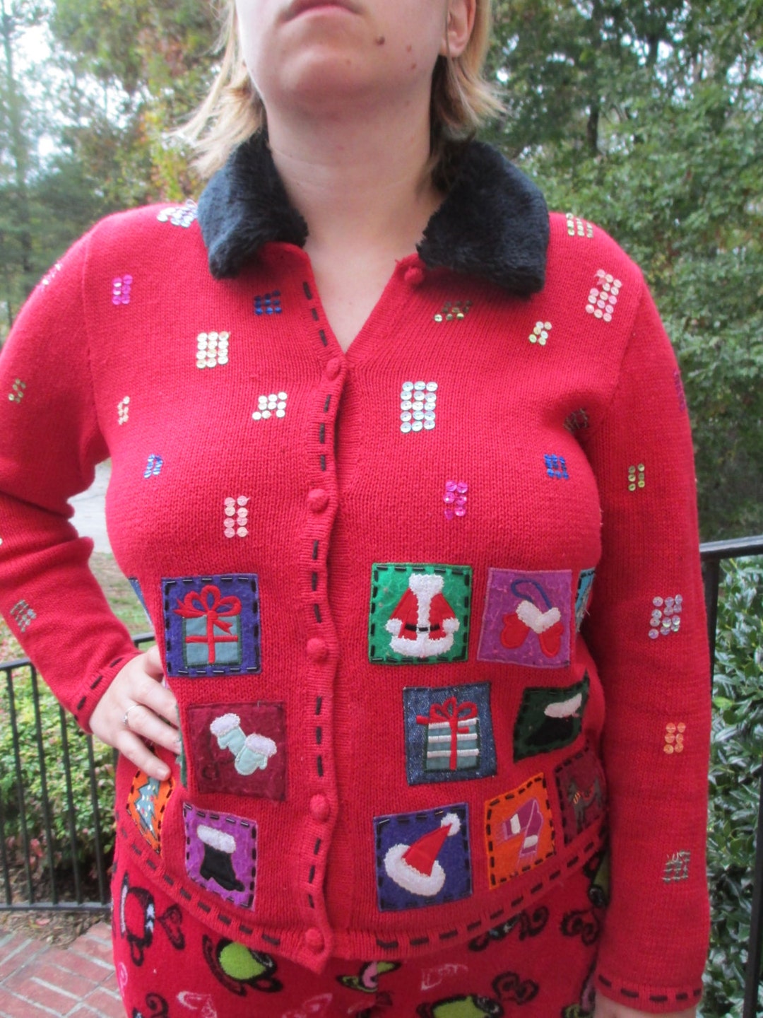 Tacky Christmas Sweater, Tacky Sweater, Christmas Sweater,tacky Holiday ...