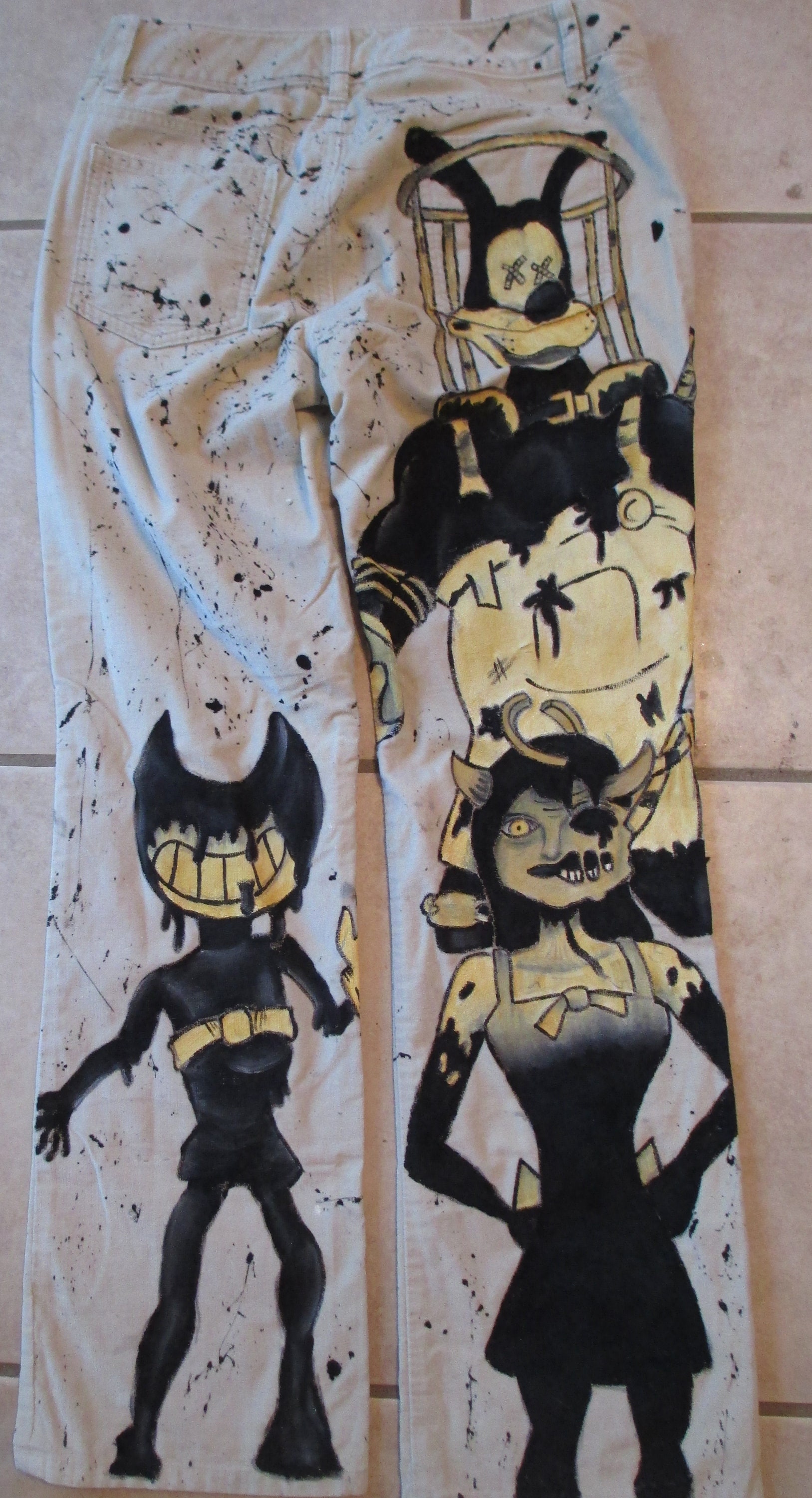 Bendy and the Ink Machine Video Game Custom Clothes Custom | Etsy