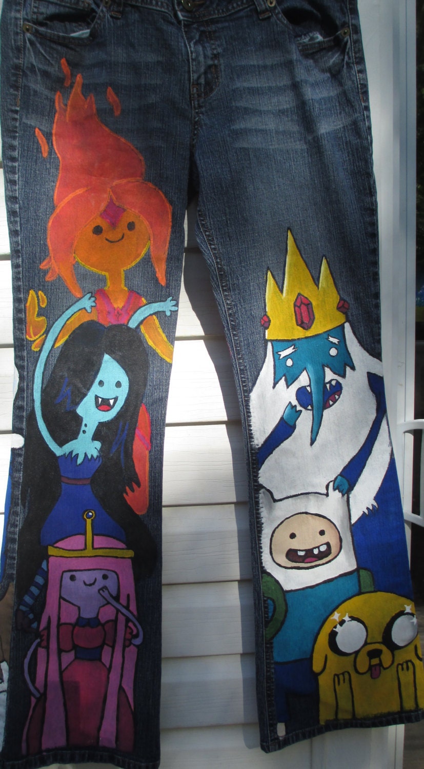 Adventure Time Adventure time gender bent Finn Jake Fiona | Etsy