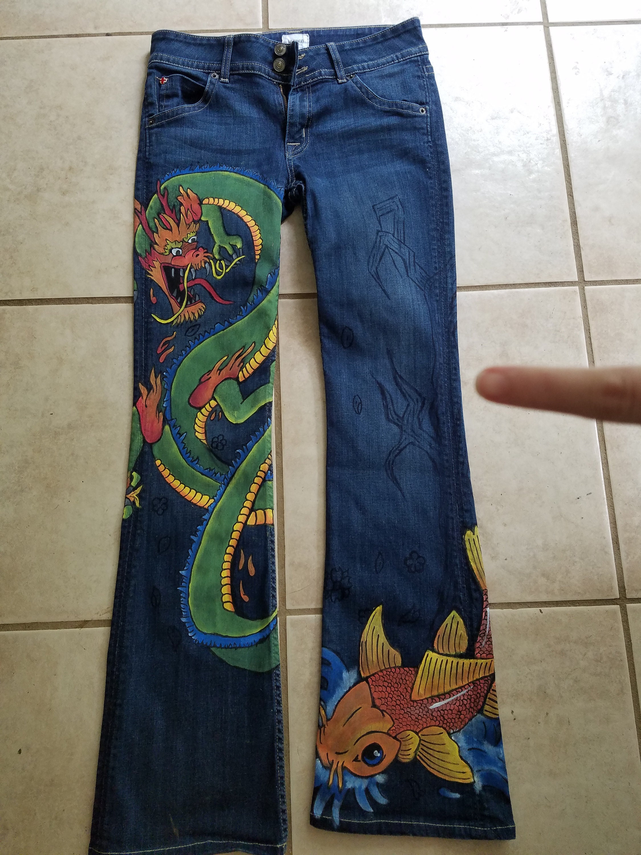 Custom clothes custom pieces custom hand painted custom | Etsy