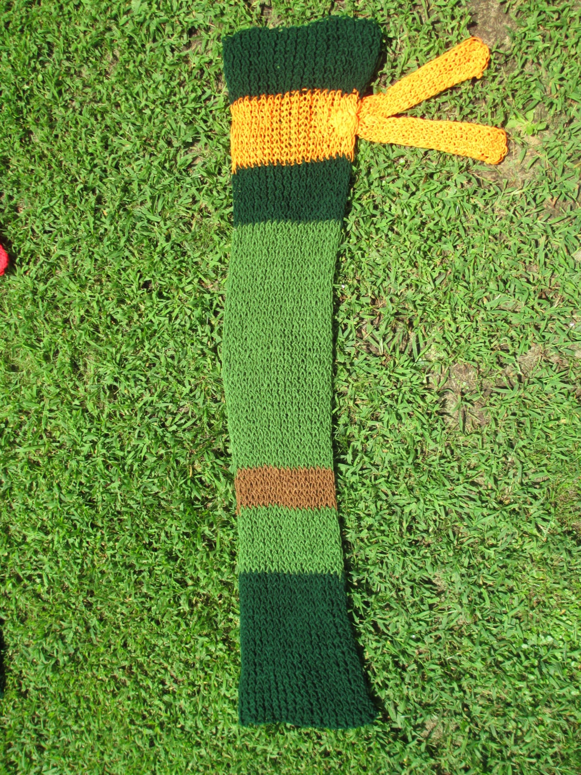 Teenage Mutant Ninja Turtle Scarf Michelangelo Ninja Turtle - Etsy