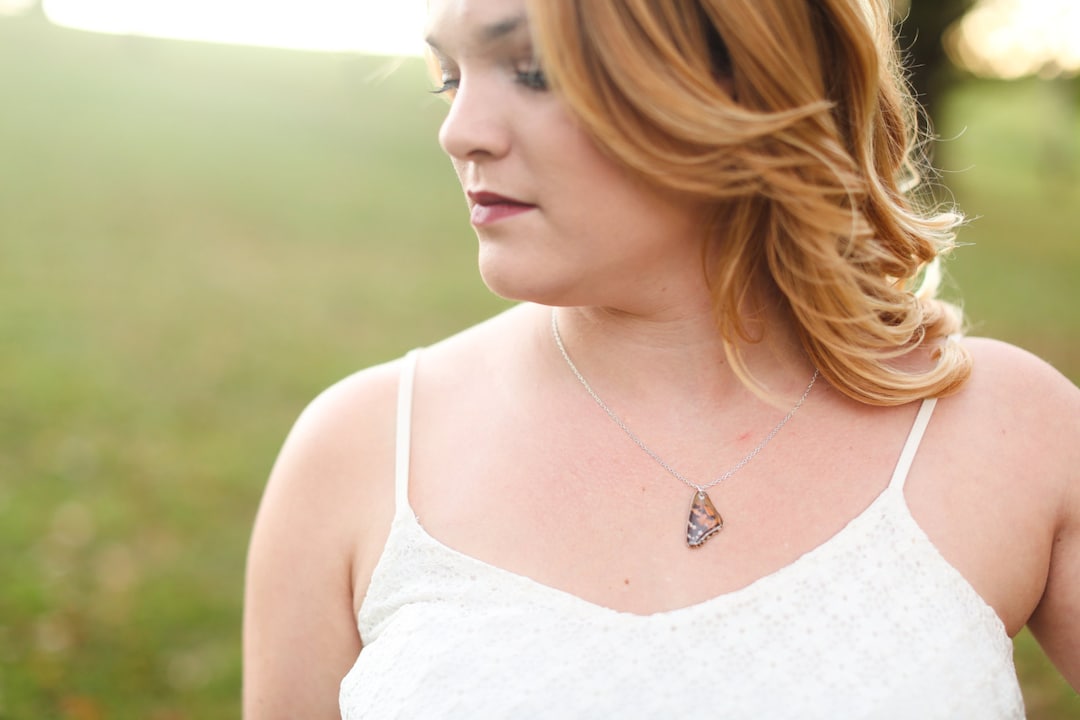 Painted Lady Butterfly Wing, Small Wing, Real Butterfly Wing Necklace ...