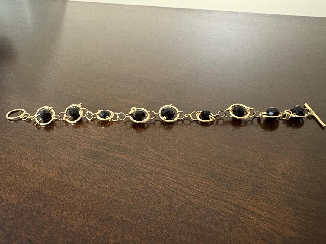 Black Beauty: Handmade Western Style Bracelet - Etsy