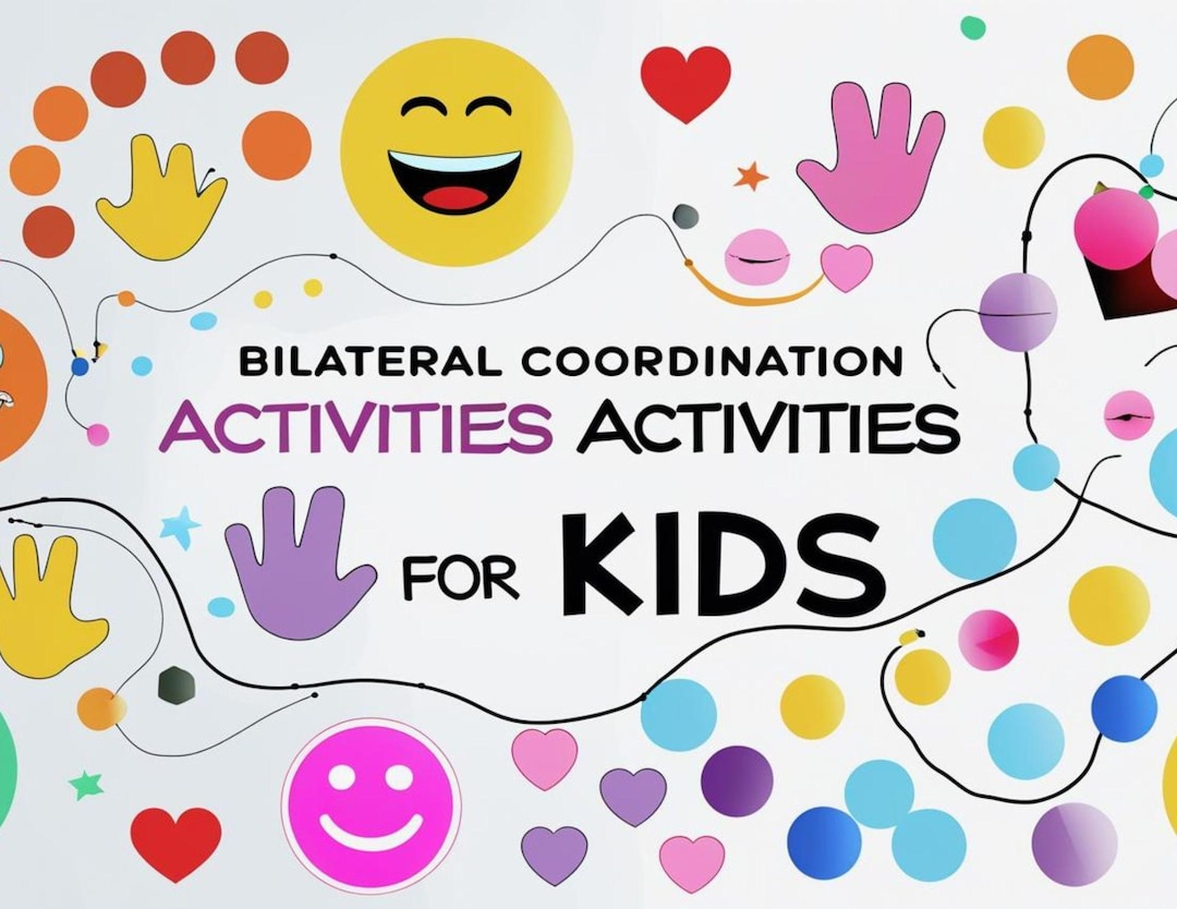 Bilateral Coordination Activities for Kids | OT Worksheets (PDF Pattern ...