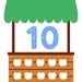 Buy Fruit Stand Number Tracing Worksheet – Preschool Counting Activity ...