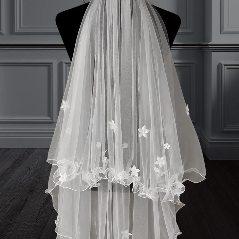 Double Layer Veil - Etsy