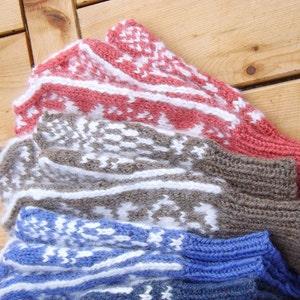 Custom Womens Wool & Baby Alpaca Mittens - Etsy