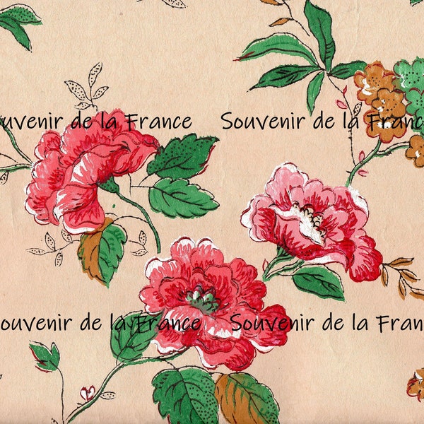 French Wallpaper - Etsy
