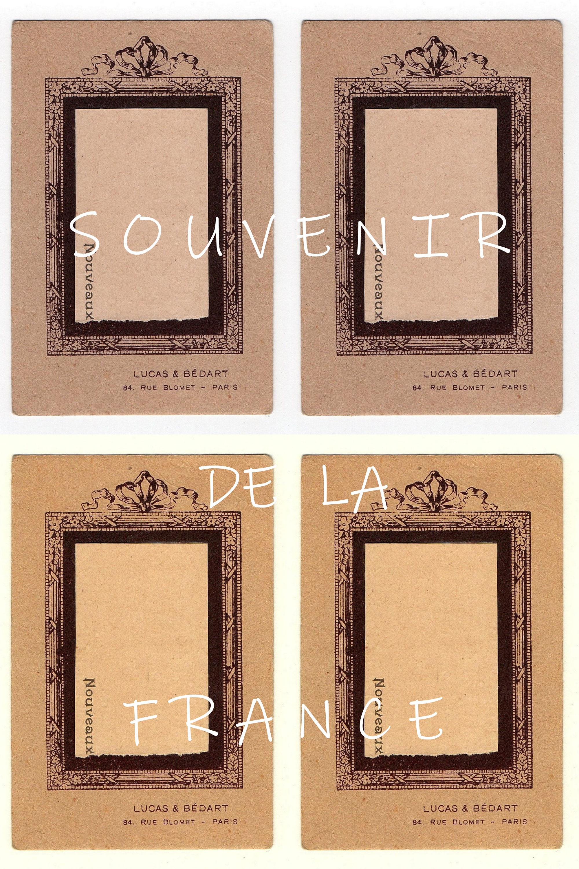 French Vintage Decorative Frame Printables | Etsy