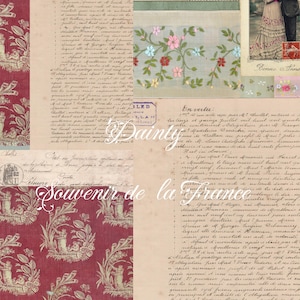 DAINTY - A Ten Page Digital - French Journal - US Letter Size ...