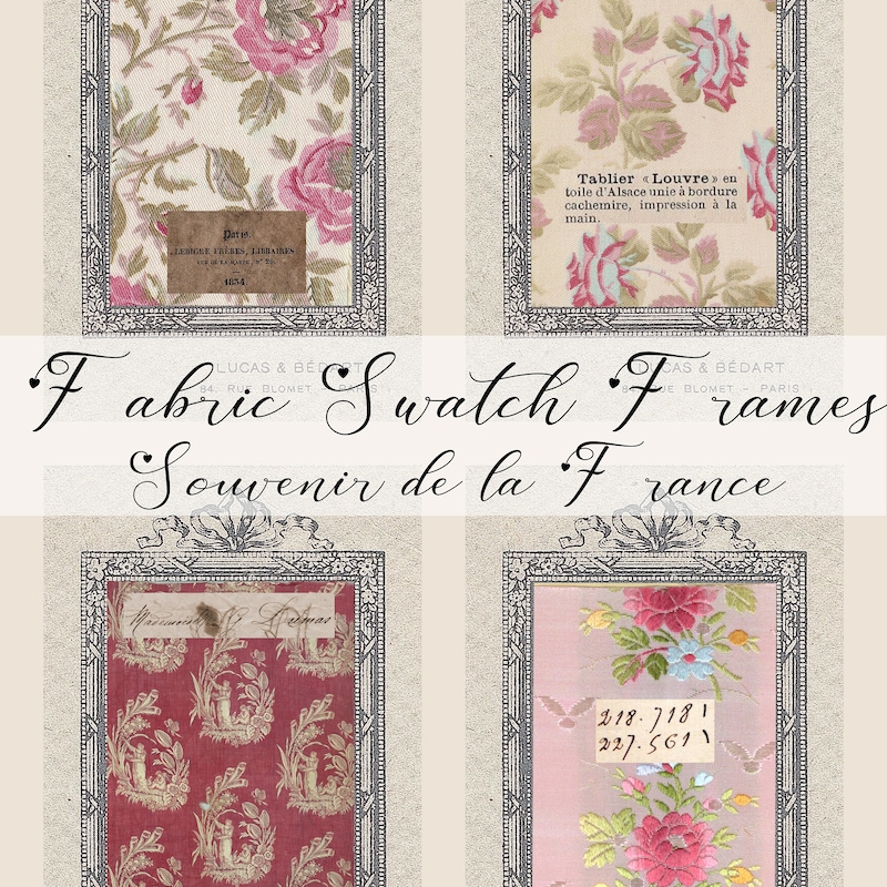 French Script Fabric - Etsy UK