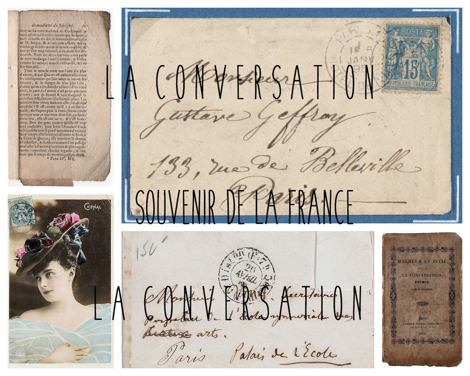 La Conversation French Digital Journal Pack | Etsy