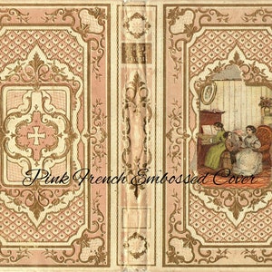 Antique French Faux Book Cover From 1869 Henriette De - Etsy