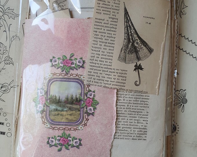 French Book Page Pack From Many Different Books in All Sizes and ...