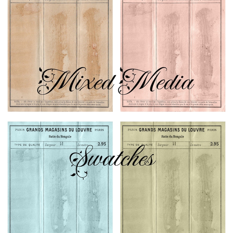 Scraps Mixed Media - Etsy