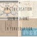 La Conversation - French Digital Journal Pack - Landscape Format - Etsy