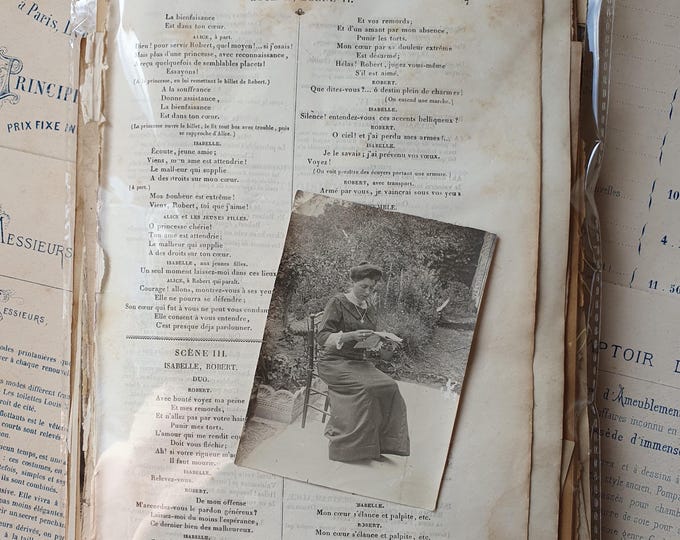 French Book Page Pack From Many Different Books in All Sizes and ...