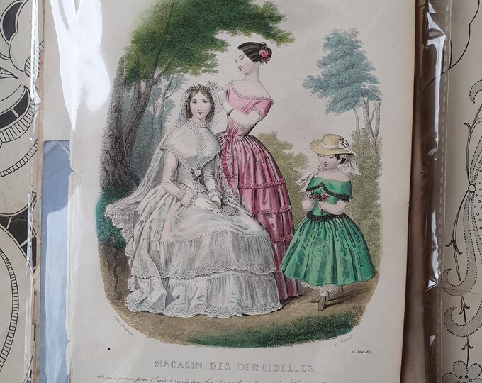 French Book Page Pack From Many Different Books in All Sizes and ...