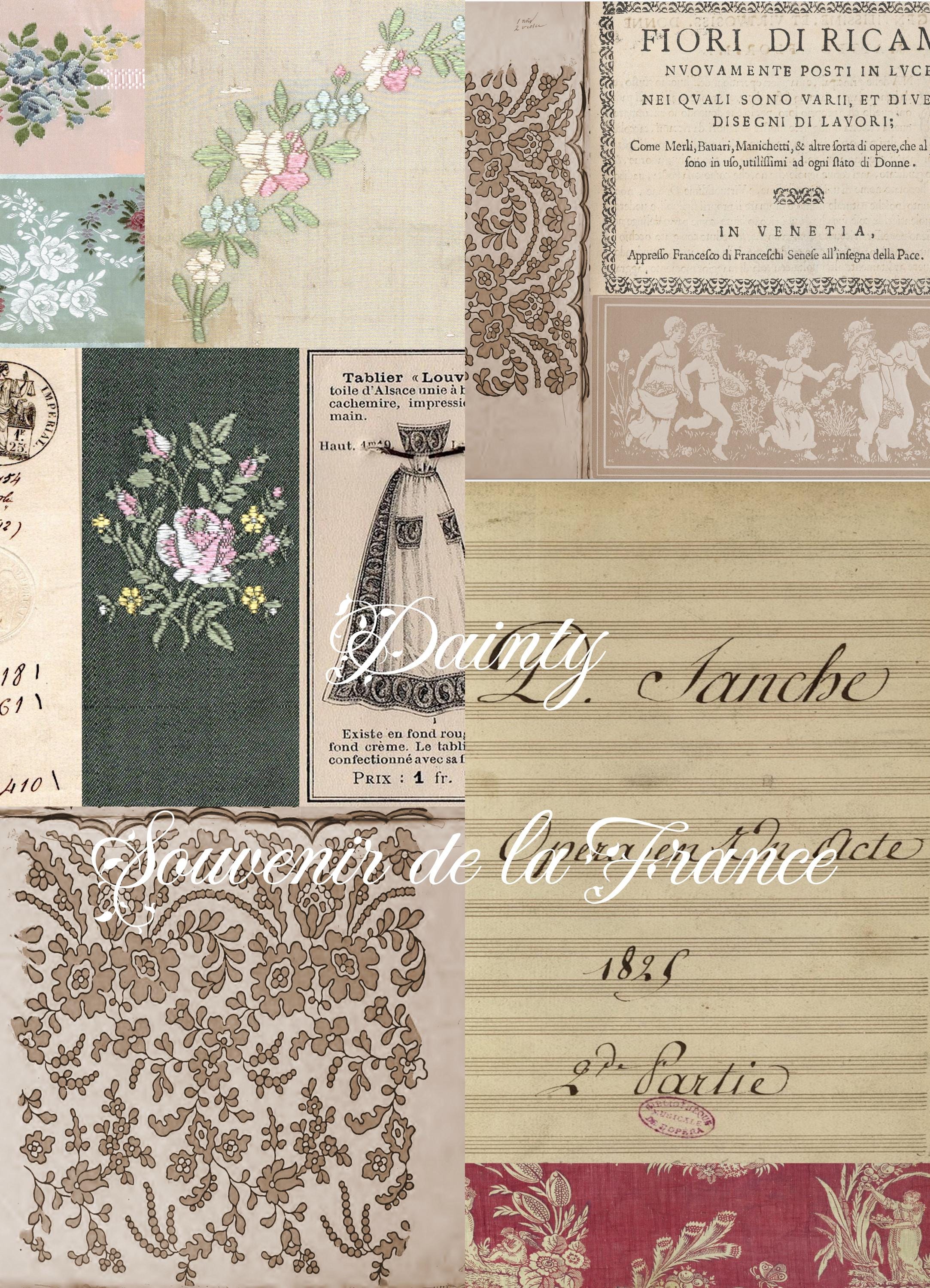 DAINTY - A Ten Page Digital - French Journal - US Letter Size ...