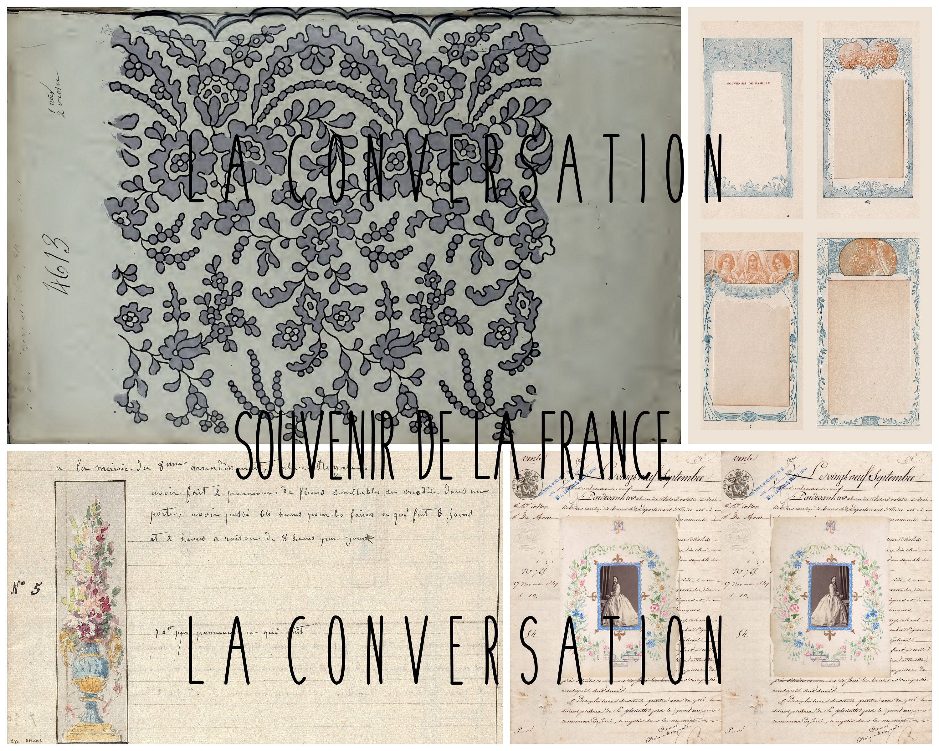 La Conversation French Digital Journal Pack - Etsy UK