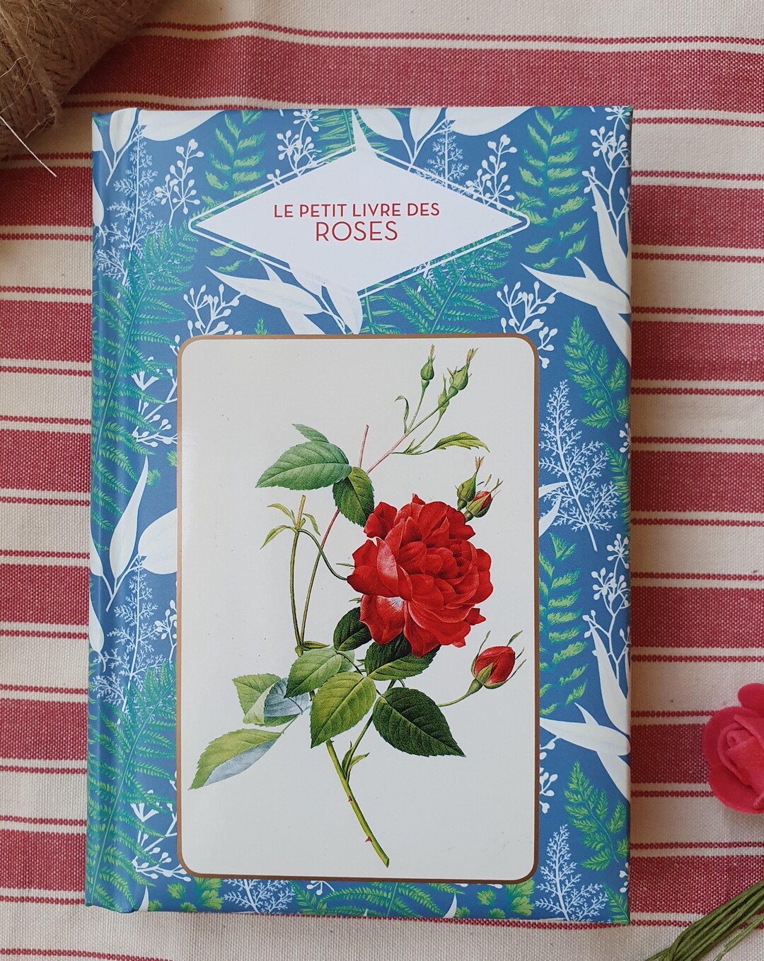 French Book of Rose Illustrations - Size Approx 6 1/4" X 4 1/4 ...