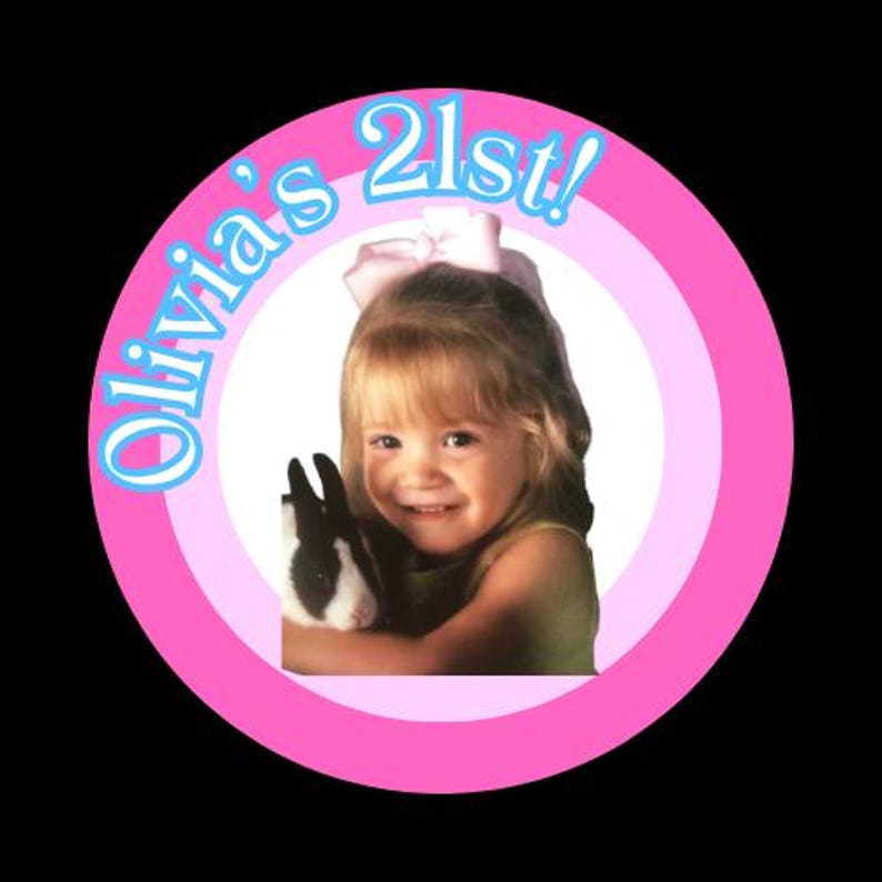 21st Birthday Sticker Design FOR DOWNLOAD!!! - Etsy