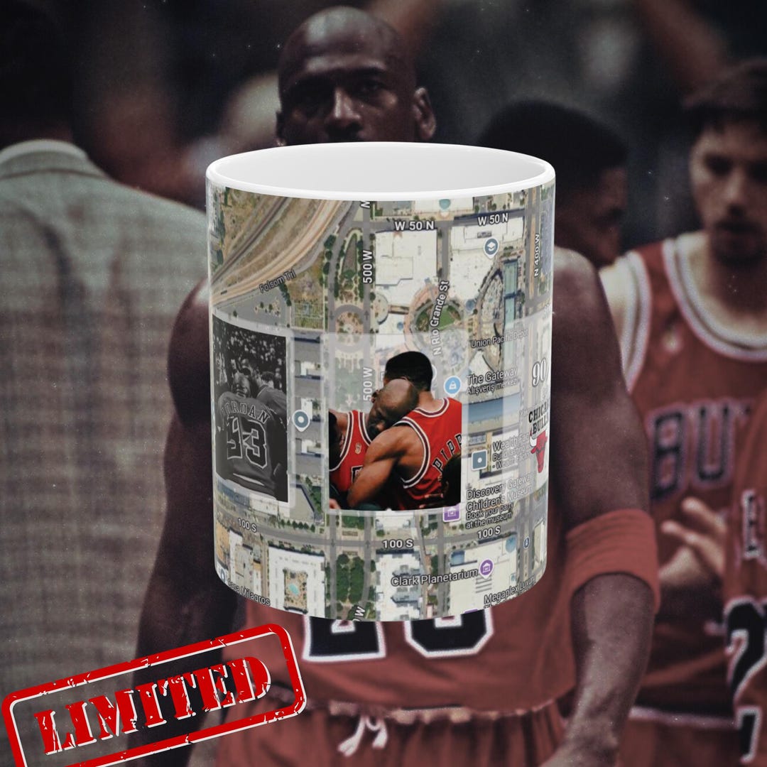 Limited Edition Michael Jordan Flu Game Mug | NBA Finals 1997 | Chicago ...