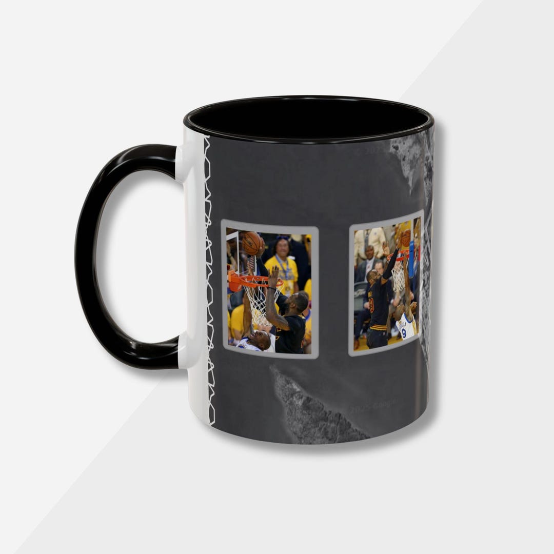 Lebron James ‘the Block’ Mug | 2016 NBA Finals Game 7 | Cavaliers Vs ...