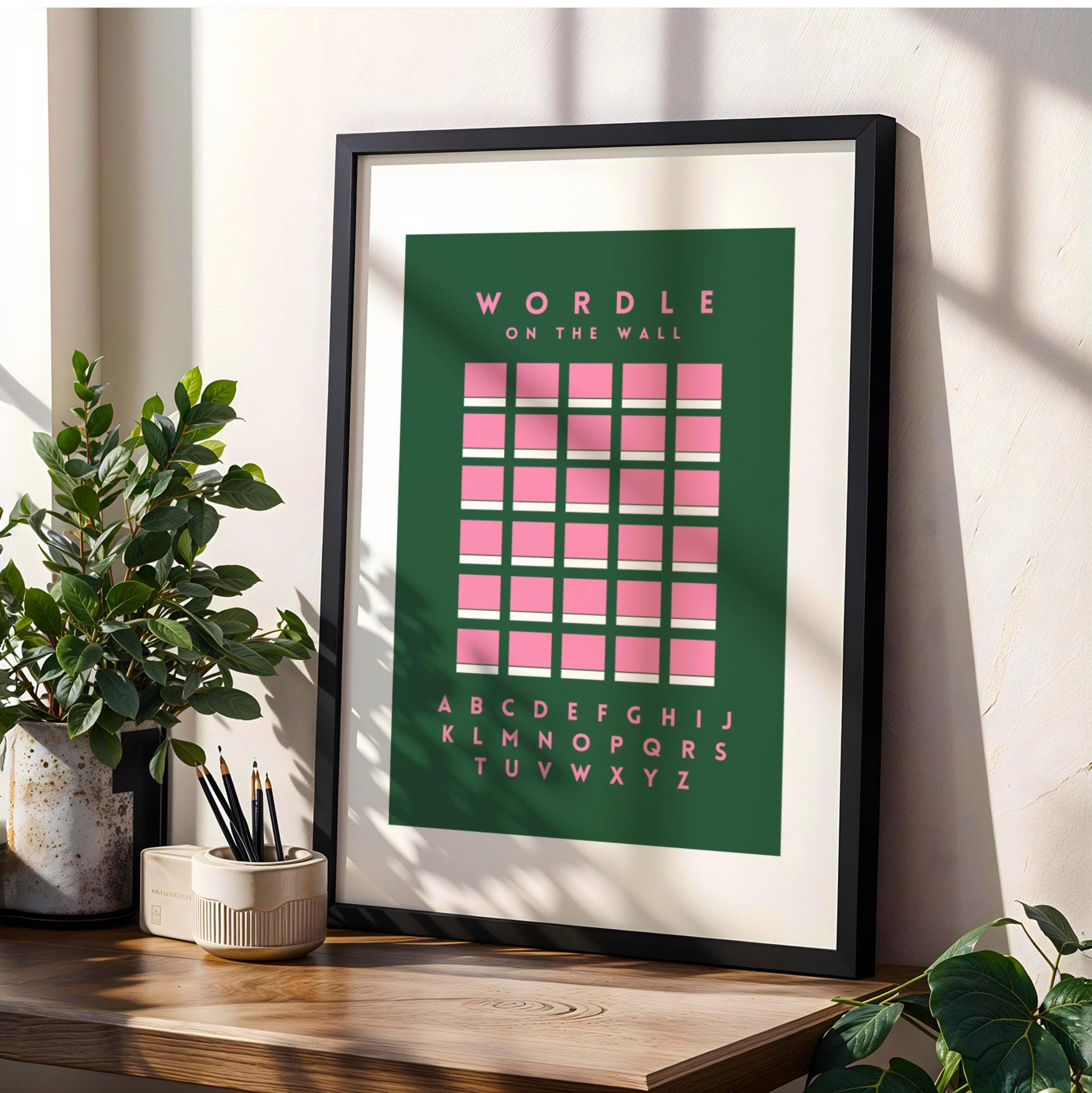 Wordle on the Wall Emerald Green (digital Print Only) - Cool ...